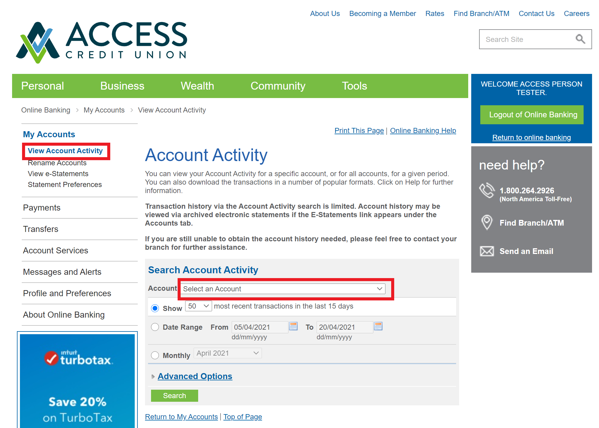 Viewing Cheque Images