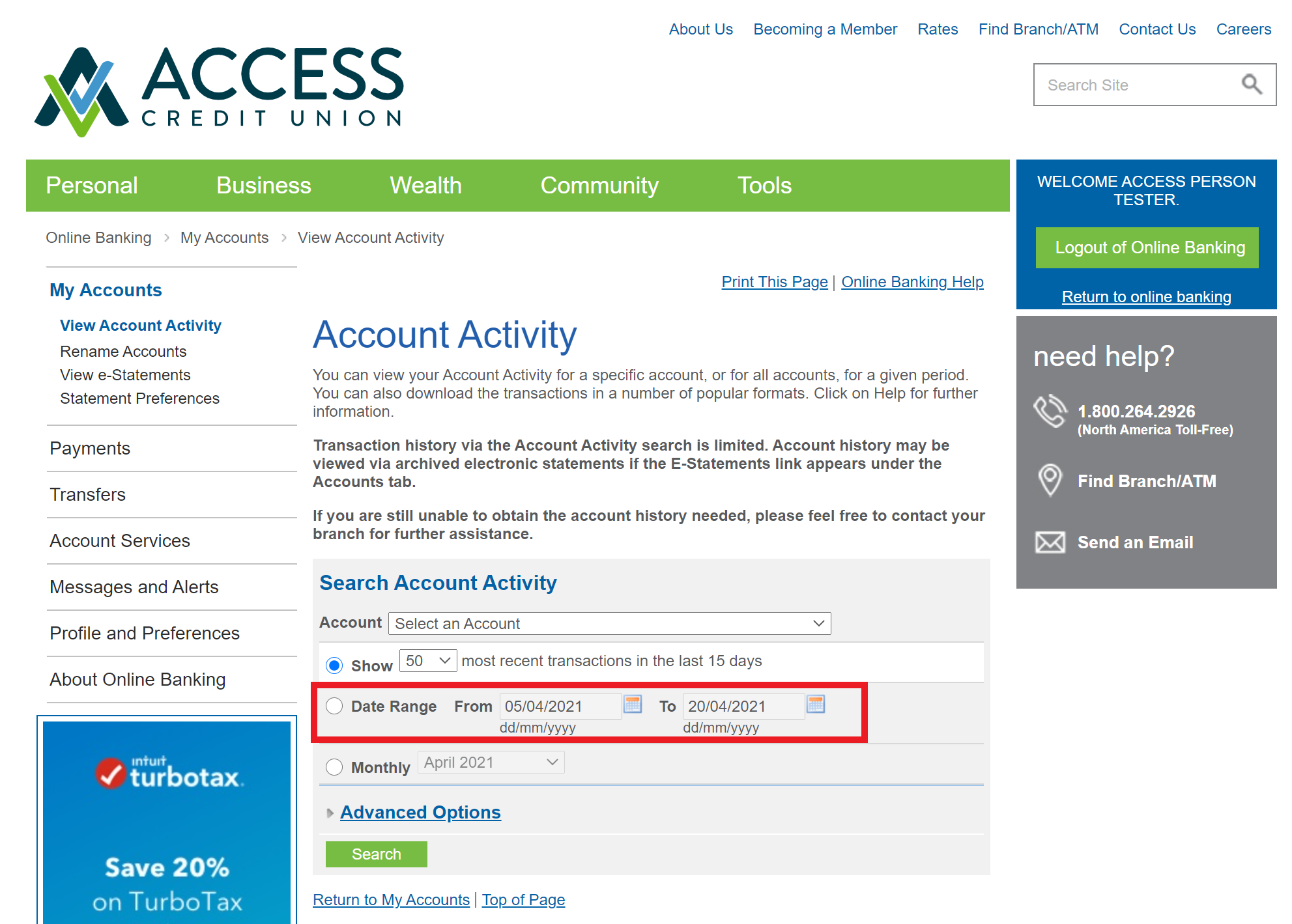 Viewing Cheque Images